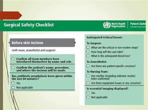 Surgical Safety Checklist Symposium 2pptx