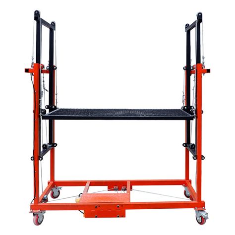 2 8m 500kg Mobile Electric Lifting Scaffold Tracked Boom Lift Stair