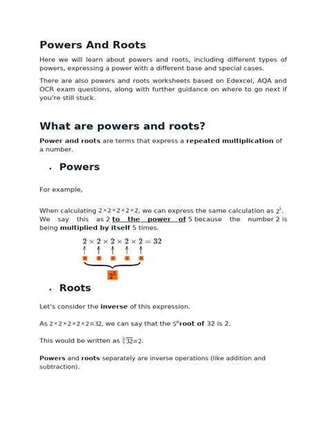 Square Roots And Cubic Roots Pdf