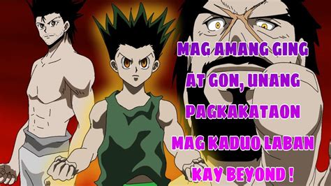 Ging Gon Freecss Father And Son Duo Kaya Kaya Nila Si Beyond Hxh Fan Art Youtube
