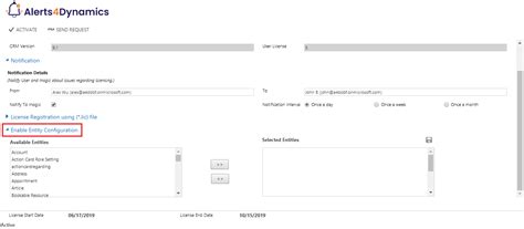 Configure Entity To Create Alerts Microsoft Dynamics 365 Crm Tips And