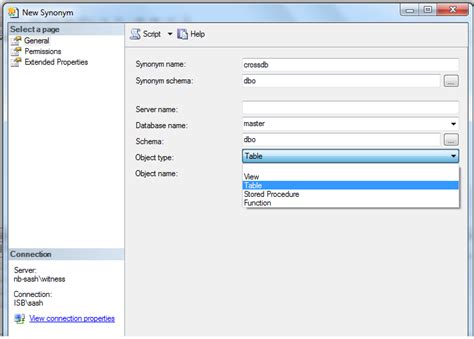 Sql Server Knowledge Sharing Blog Step By Step Guide To Create Synonym In SQL Server