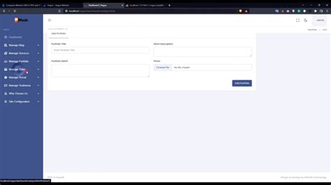 Free Download Company Website Cms Project In Php With Source Code And