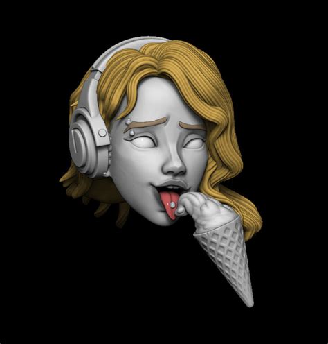 Stl File Spider Gwen Stacy Ice Cream 🕷️・design To Download And 3d Print