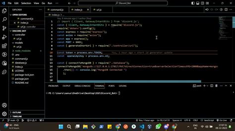 Smruti Ranjan Sahu On Linkedin Discordbot Nodejs Openai
