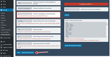 Wordpress Generate Auto Excerpts From Post Content