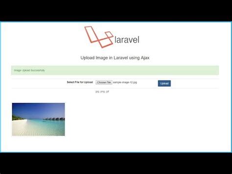 Upload Image In Laravel Using Ajax Webslesson