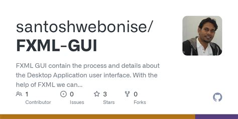 github santoshwebonise fxml gui fxml gui contain the process and