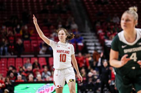 No Maryland Womens Basketball Uses Huge Third Quarter To Beat