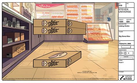 Image Big Donut Delivery Box Model Sheet Steven Universe Wiki