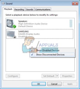 Fix HDMI Sound Not Working
