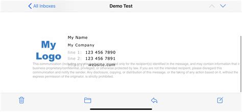 Html Render Issue With Css Email Signature On Iphone Stack Overflow