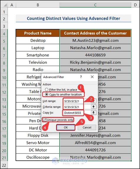 Countifs Unique Values In Excel Easy Ways Exceldemy