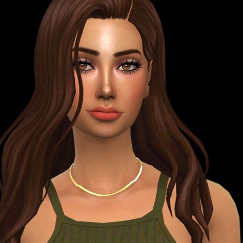 Simple Gold Necklace - Screenshots - The Sims 4 Create a Sim - CurseForge