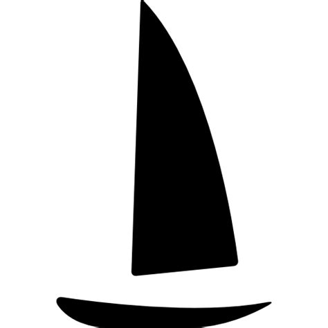 Barco à vela Ícone Gratis