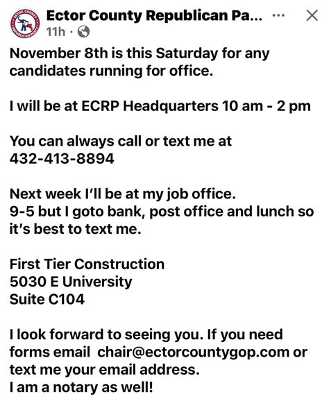 Ector County Republican Women Odessa Tx