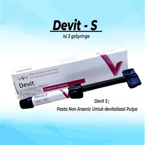 Promo Dental Devitec Devit Devitalisasi Pulpa Non Arsen Diskon 33 Di Seller Dillajaya Shop