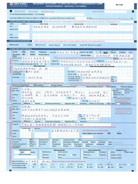 Hdfc Forms Pdf