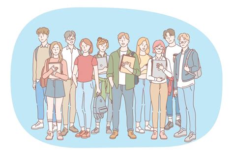 Classmates Vector Images Over 7800