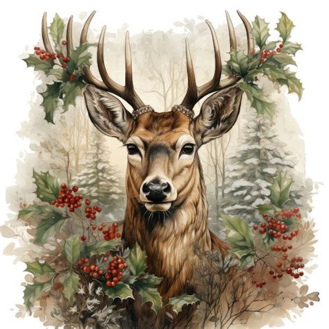 Deer Олень Png в 2024 г Олень картины Искусство инь и янь Олень