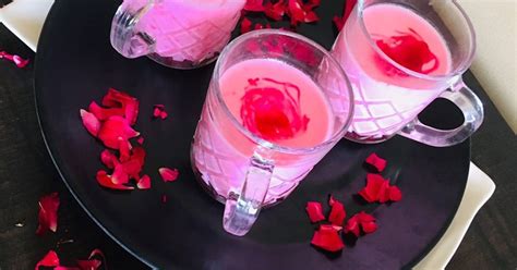 Rose Lassi Recipe By Chef Nidhi Bole Cookpad