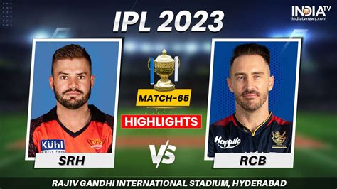 Rcb Vs Srh Wallpapers Wallpaper Cave