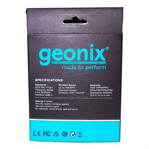 Geonix Usb Wi Fi Adapter Fast And Reliable Wireless Connectivity