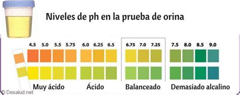 pH en Análisis químico de la orina