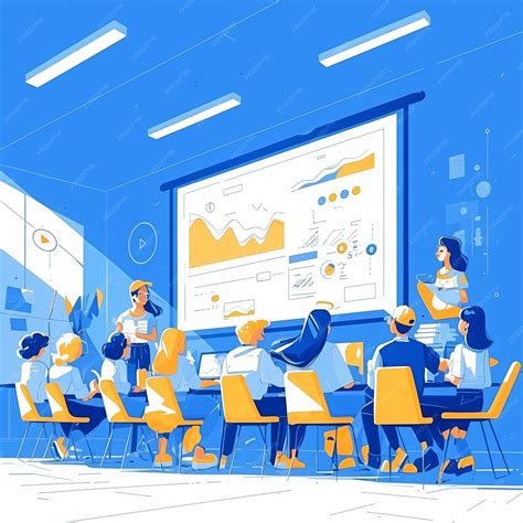 Premium Vector Teachers Hosting Classroom Introductions