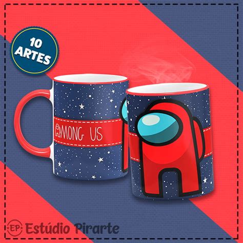 Among Us Caneca Arquivo Digital Elo7 Produtos Especiais