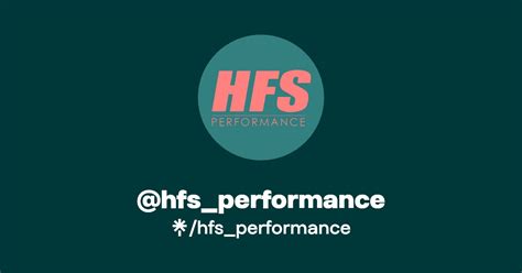 Hfs Performance Linktree