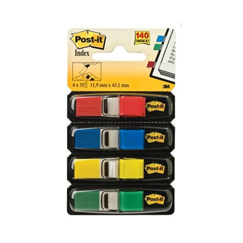 Buy Post It Small Index Mm Standard Colours Pack From Codex Office Solutions Ireland