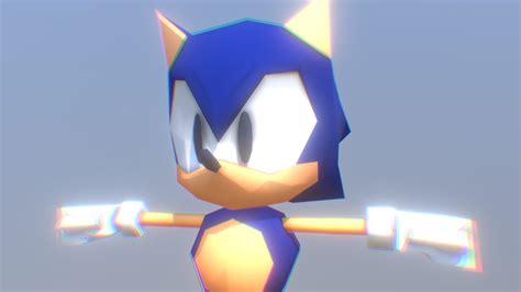 Custom Edited Sonic The Hedgehog Customs Son 3d Model By