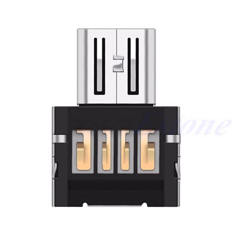2pcs Usb Micro Male To Usb Female Otg Adapter Conv Grandado