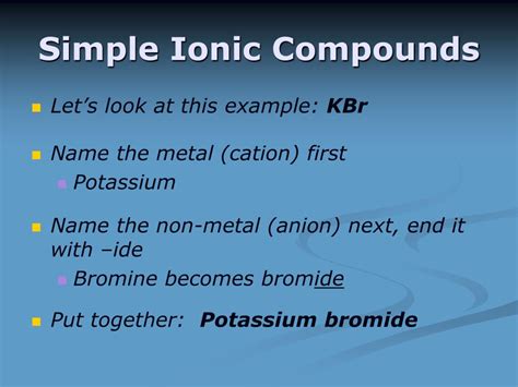 PPT Naming Ionic Compounds PowerPoint Presentation Free Download ID