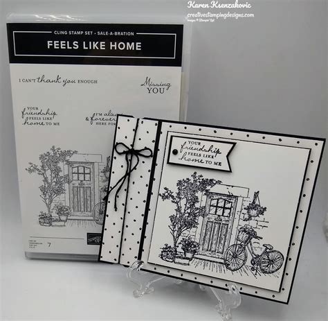 Stampin Up Feels Like Home Fun Fold Stamping Up Cards Cards For
