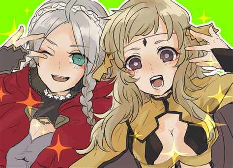 Nina And Ophelia Fire Emblem And 1 More Drawn By Matumuraaaa Danbooru