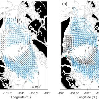 A M 2 Tidal Ellipses From The HF Radar Array Ellipses Are Shown For