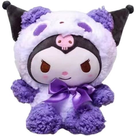 Sanrio 25Cm Anime Sanriod Toys Kawaii Kuromi Cinnamorol Plush Soft