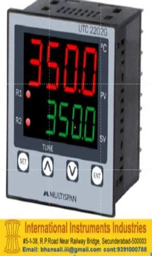 Multispan UTC G PID Temperature Controller At Multispan PID Temperature Controller