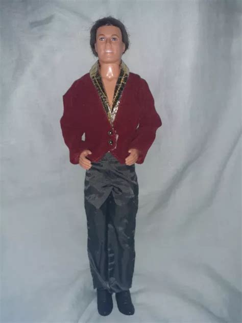 Mattel Male Barbie Ken Doll Hair Twisty Waist Head 1997body 1968