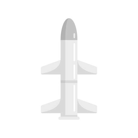 Premium Vector Missile Broken Icon Flat Illustration Of Missile