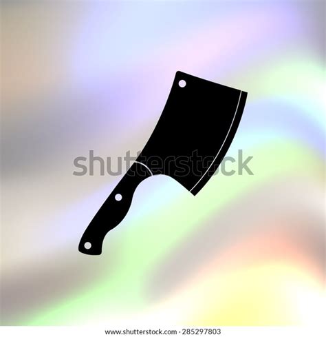 Meat Chopper Vector Icon Stock Vector Royalty Free 285297803
