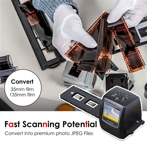 110 126 135 Slides Negative Film Scanner With 2 4i Vicedeal