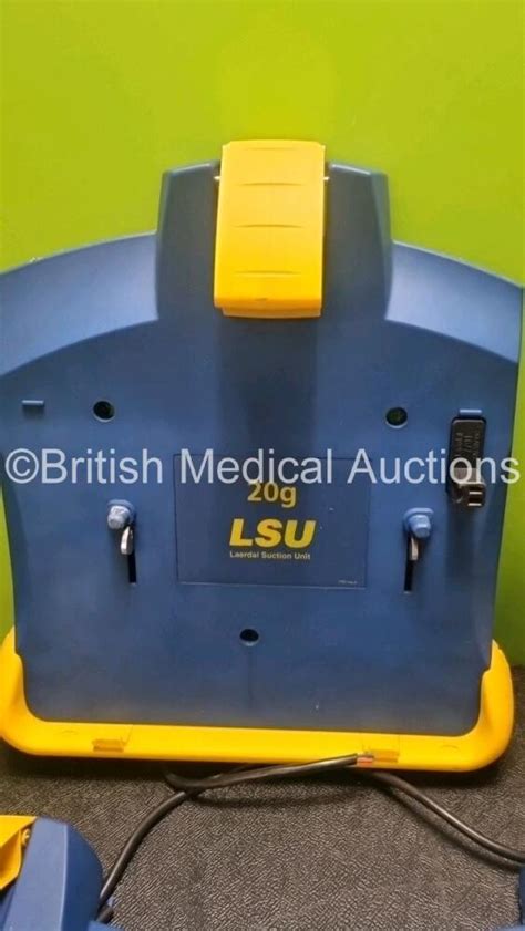 5 X Laerdal Suction Unit 20g Lsu Wall Brackets All With Cut Cables