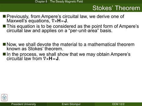 PPT Stokes Theorem PowerPoint Presentation Free Download ID
