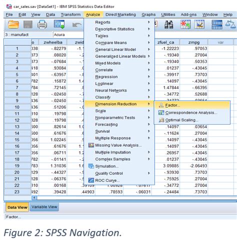 Factor Analysis With Spss