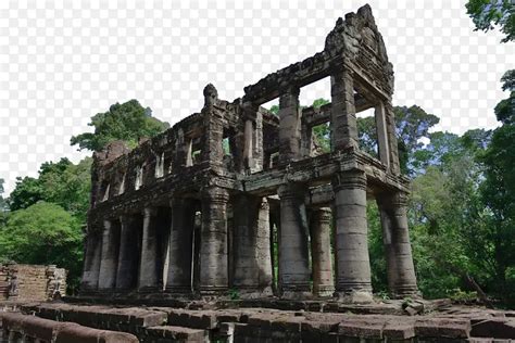 柬埔寨圣剑寺二PNG图片素材下载 图片编号ygljgrwe 免抠素材网