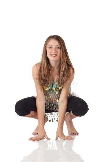 Young Belly Dancing Girl Stock Image Image Of Elegance 10339203