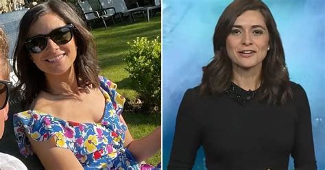 Gmb Weather Girl Lucy Verasamy Wows In Skimpy Minidress As She Soaks Up